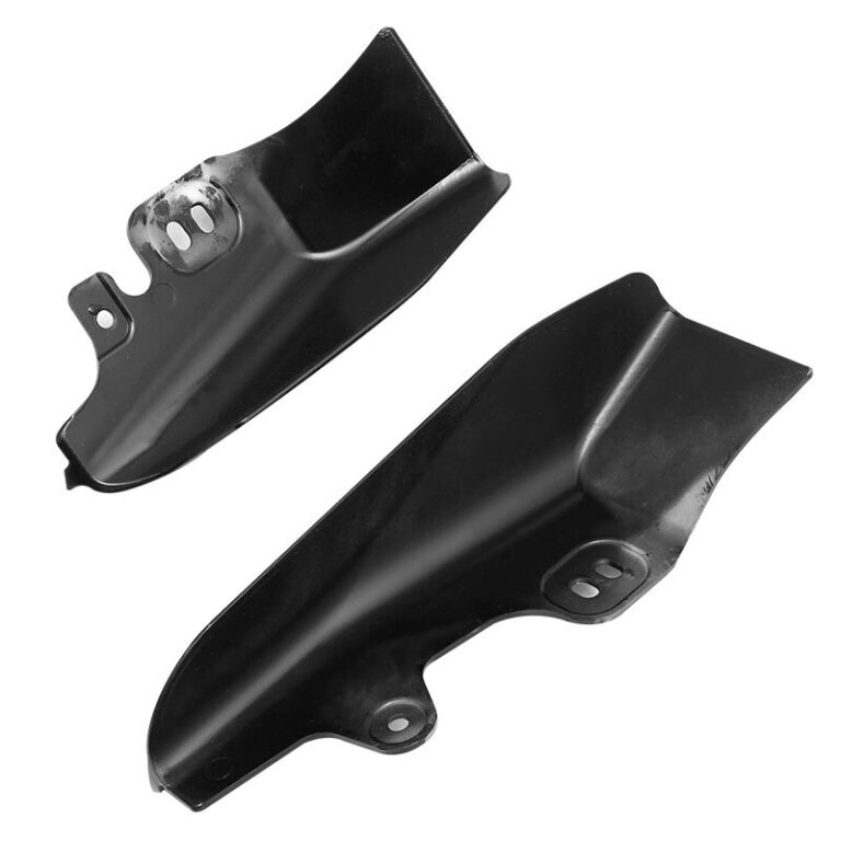 Motorcycle Black Mid-Frame Air Deflector Heat Shield For Harley Touring ...