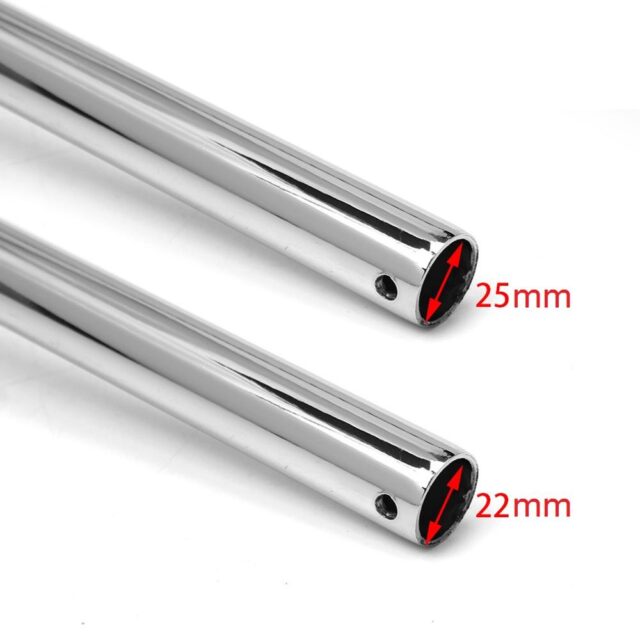 Universal For Suzuki Custom Motorcycle Handlebar 22mm/25mm Chopper Cafe ...