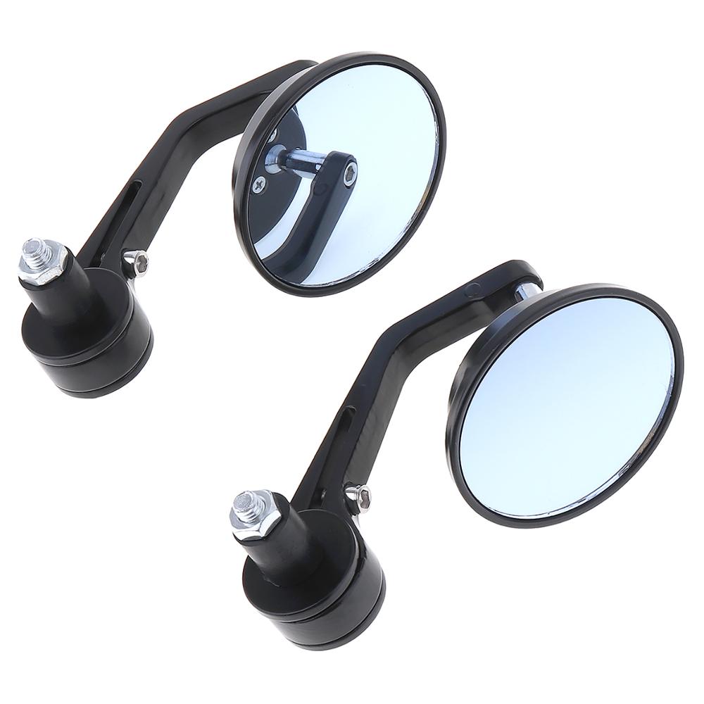 2pcs Universal 7 8 22mm Bar End Rear Mirrors Motorcycle Accessories
