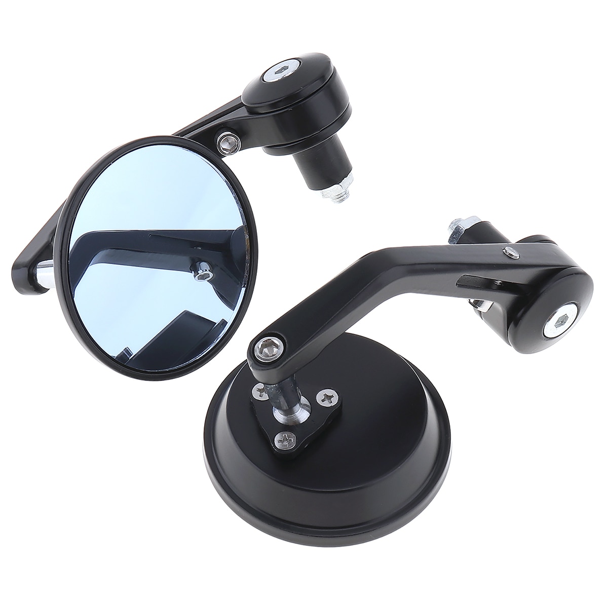 2pcs Universal 7 8 22mm Bar End Rear Mirrors Motorcycle Accessories